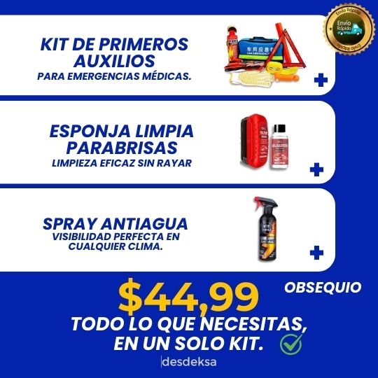 Pack Salvavidas: Todo para tu Seguridad en Carretera – DesdeKsa-VE